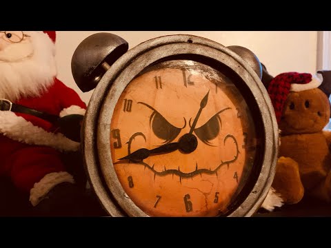 (PROTOTYPE) Gemmy EVA Decor-Animated Alarm clock - YouTube