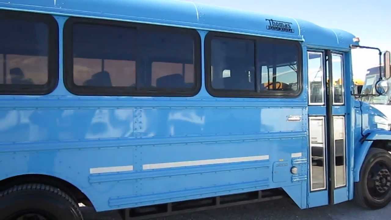 2005 Thomas Bus on Freightliner Chassis for 28 Passengers B54428 - YouTube