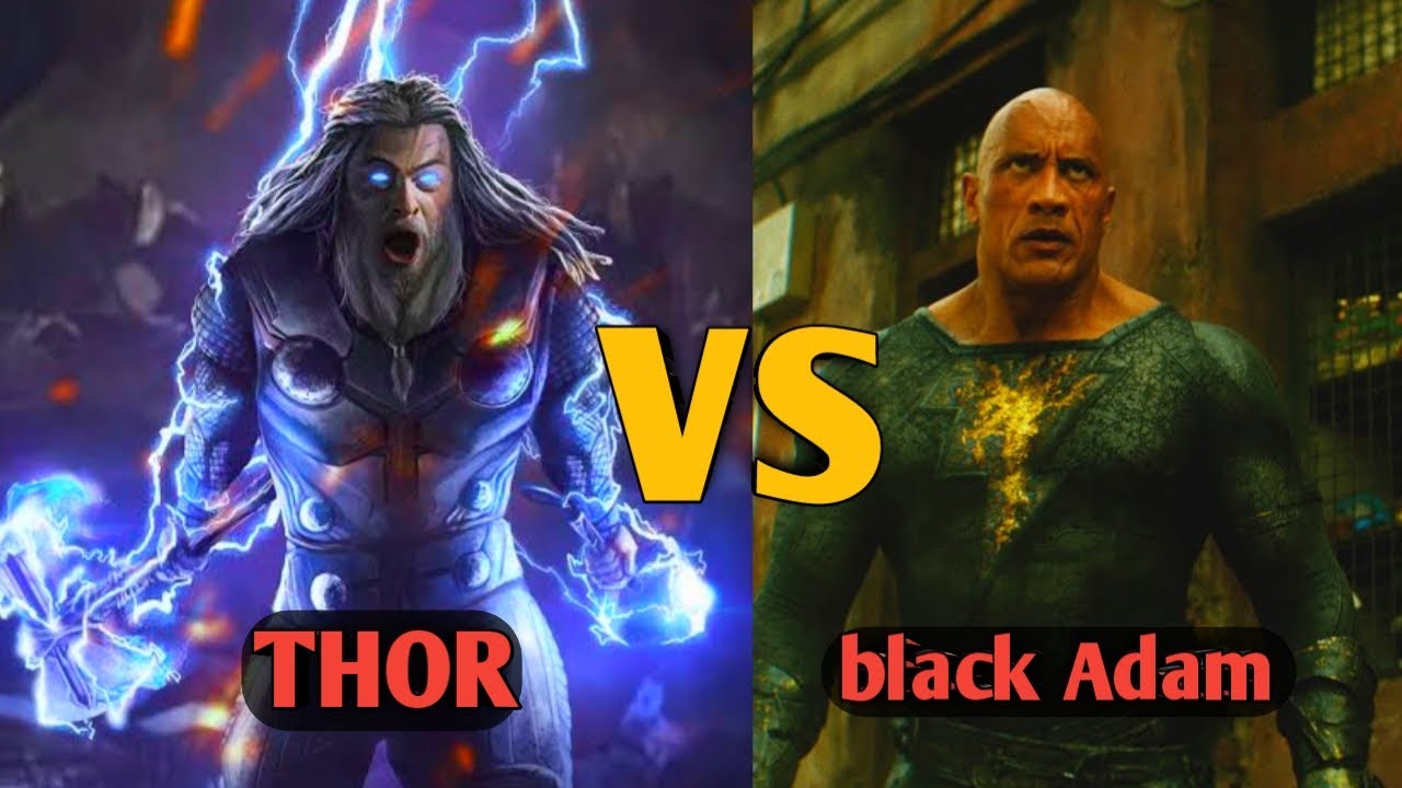 THOR VS black Adam|| who will win|| - YouTube