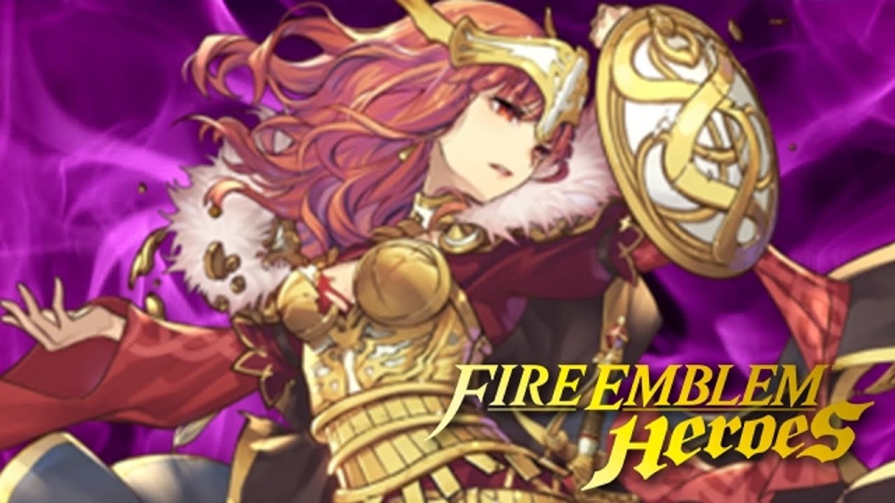 Fire Emblem Heroes - Legendary Hero Celica Battle (Abyssal) - YouTube