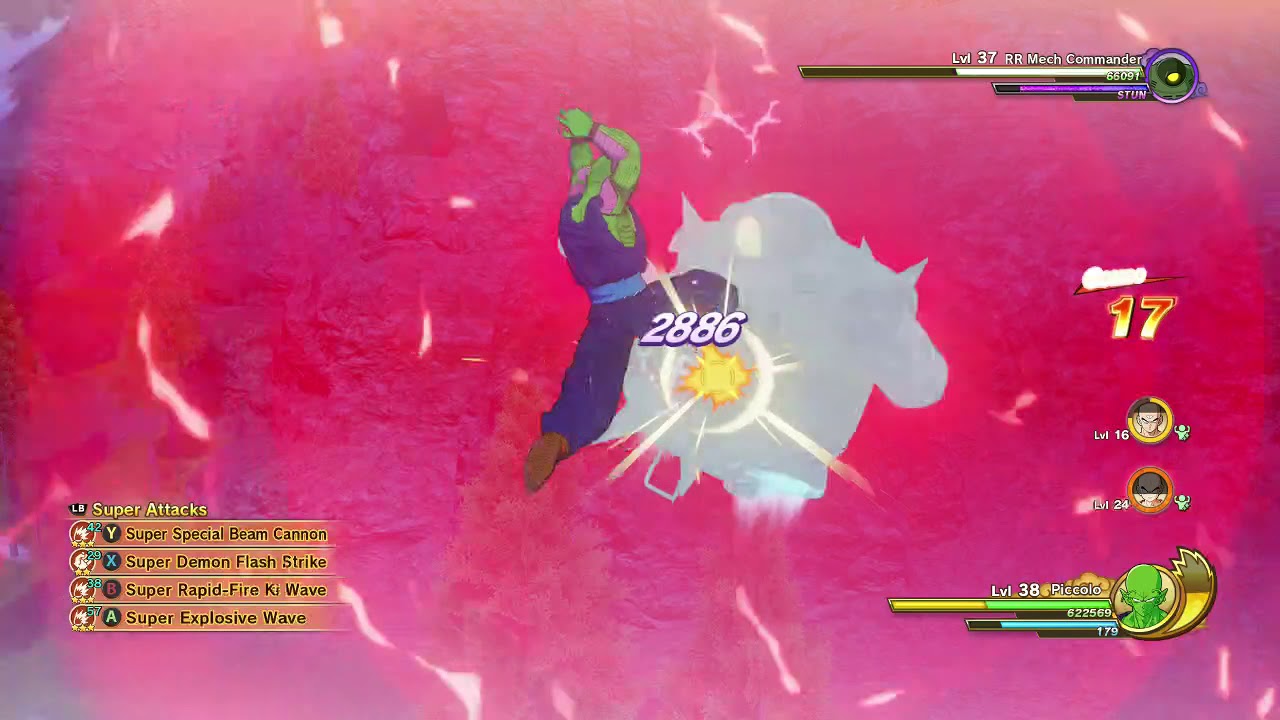 Dragon Ball Z Kakarot Use Krillin Destructo Disc and Tien Tri Beam ...