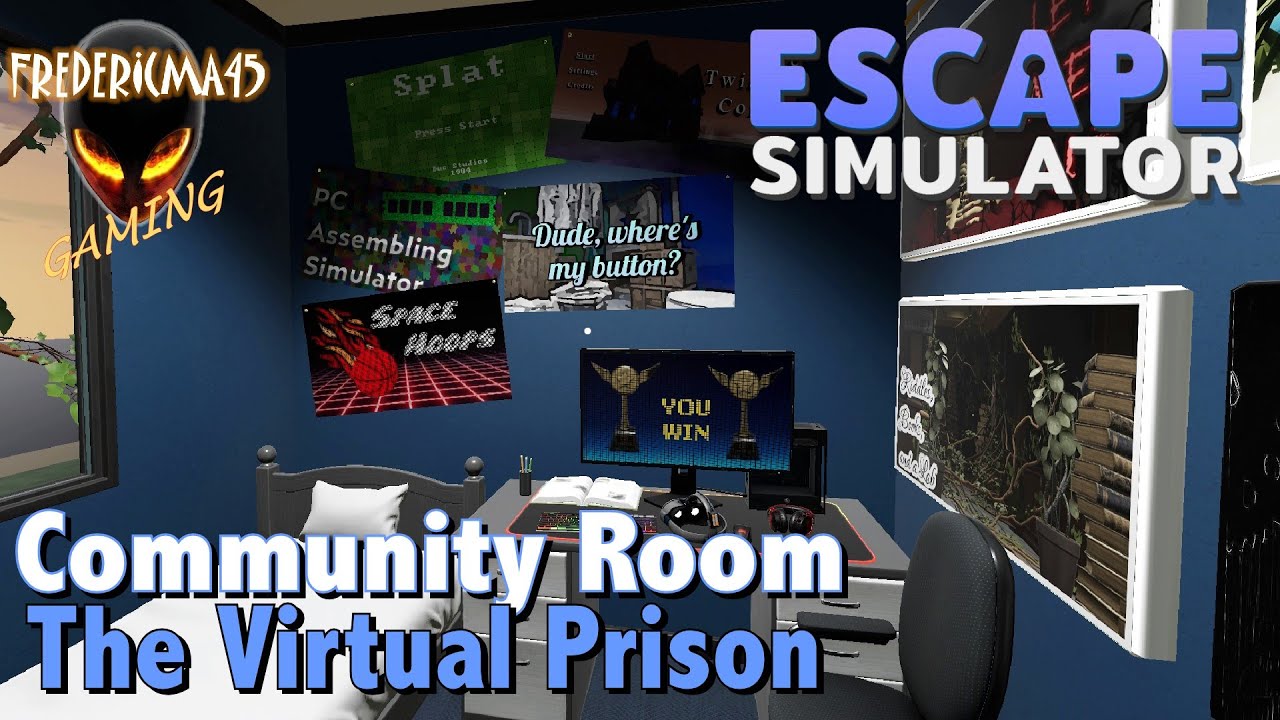 THE VIRTUAL PRISON : Escape Simulator - Community Room - YouTube