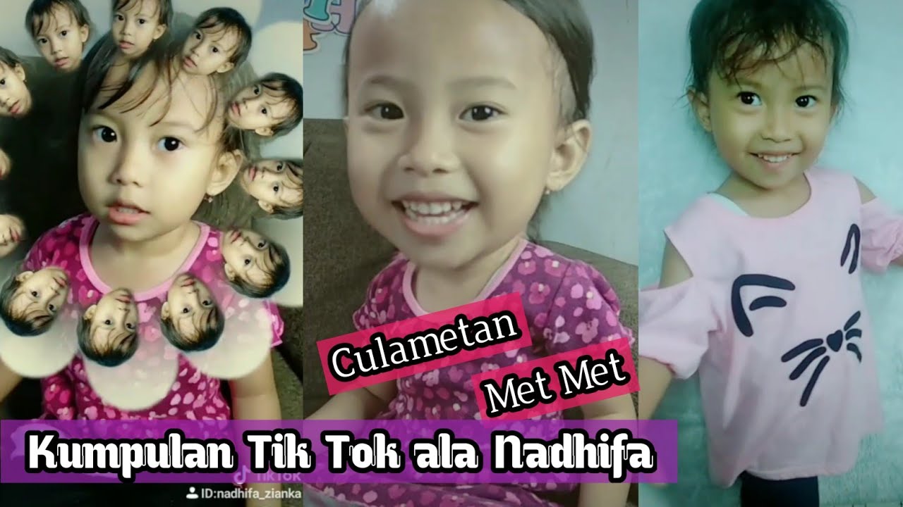 Culametan met met tik tok lucu | Kumpulan tiktok anak kecil gemes - YouTube