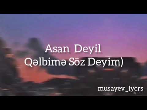 Farid Gasanov -Asan Deyil ( Lyrics & Slowed )