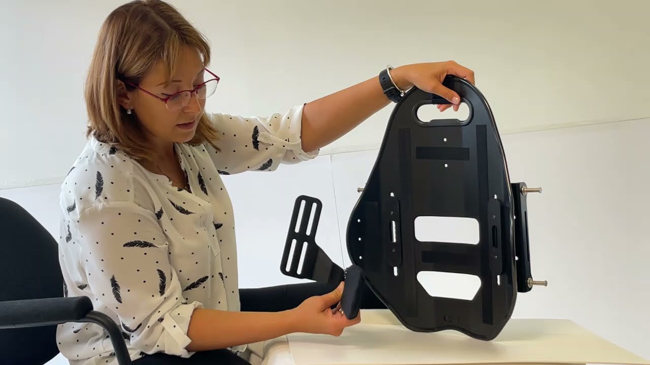 Matrx E2 Back swing-away lateral adjustments - YouTube