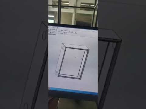 How to Making Drawing of Fire Extinguisher Cabinet Enclosure by ...