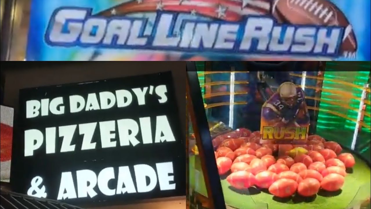 Big Daddy's Pizzeria Arcade Pigeon Forge, TN - (Goal Line Rush-New Game ...