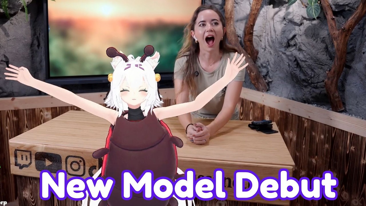 Filian Finally Debuts Her New Model - YouTube