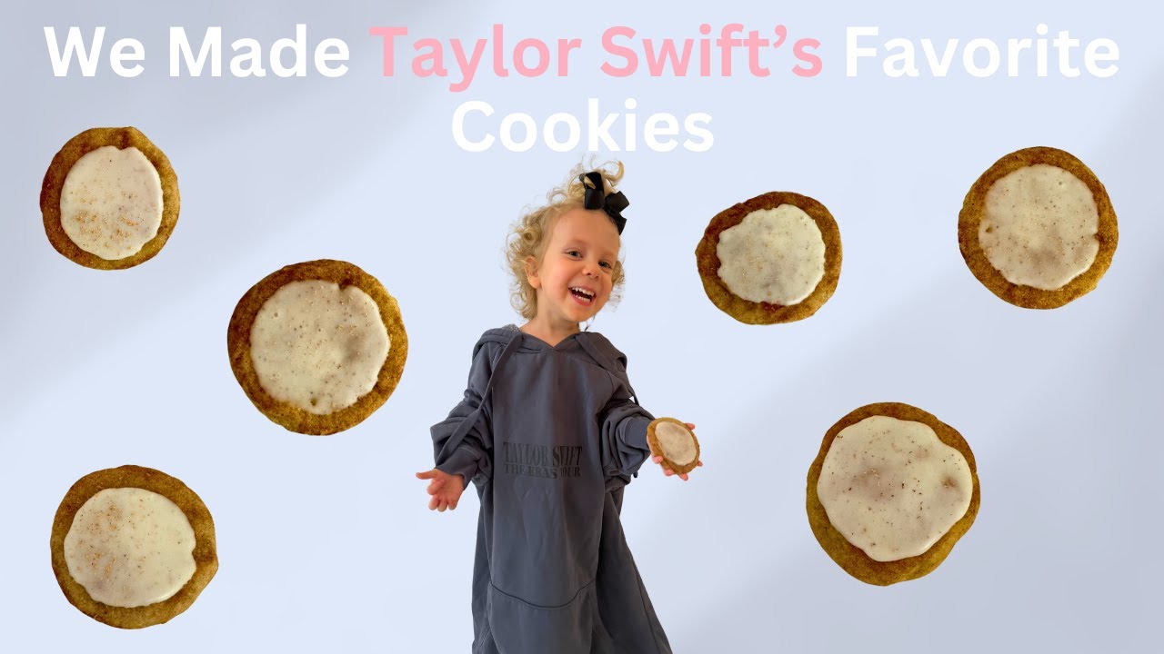 We Made Taylor Swift's Favorite Cookies! #easyrecipe #sugarcookies # ...