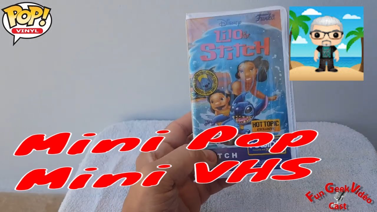 Présentation Vidéo VHS Pop Lilo & Stitch Hot topic - YouTube