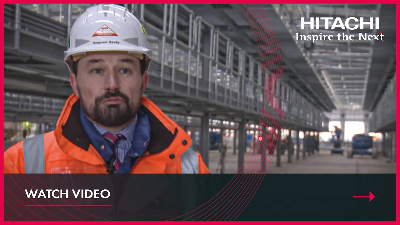 Progress update Hitachi Rail Vehicle Manufacturing Facility in Newton ...