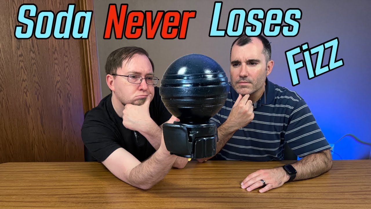Jokari Soda Pump Fizz Keeper Review Part 1 - YouTube