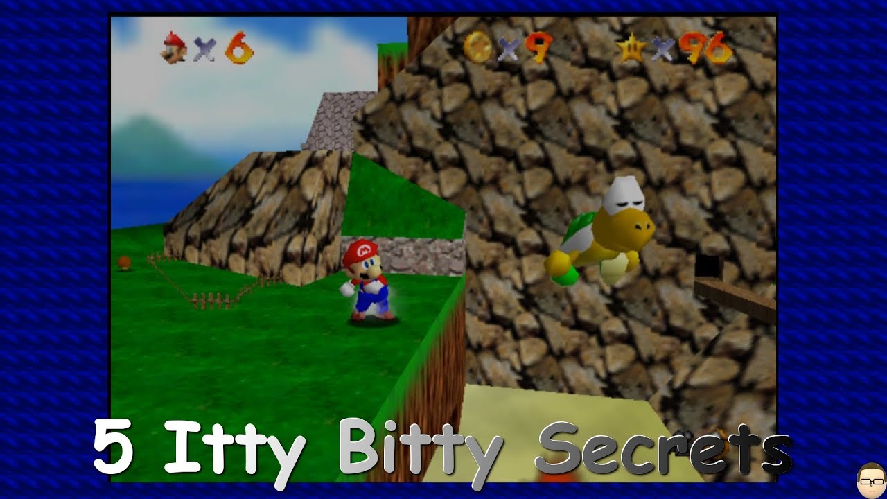 Super Mario 64 #52: Tiny Huge Island - 5 itty Bitty Secrets - YouTube