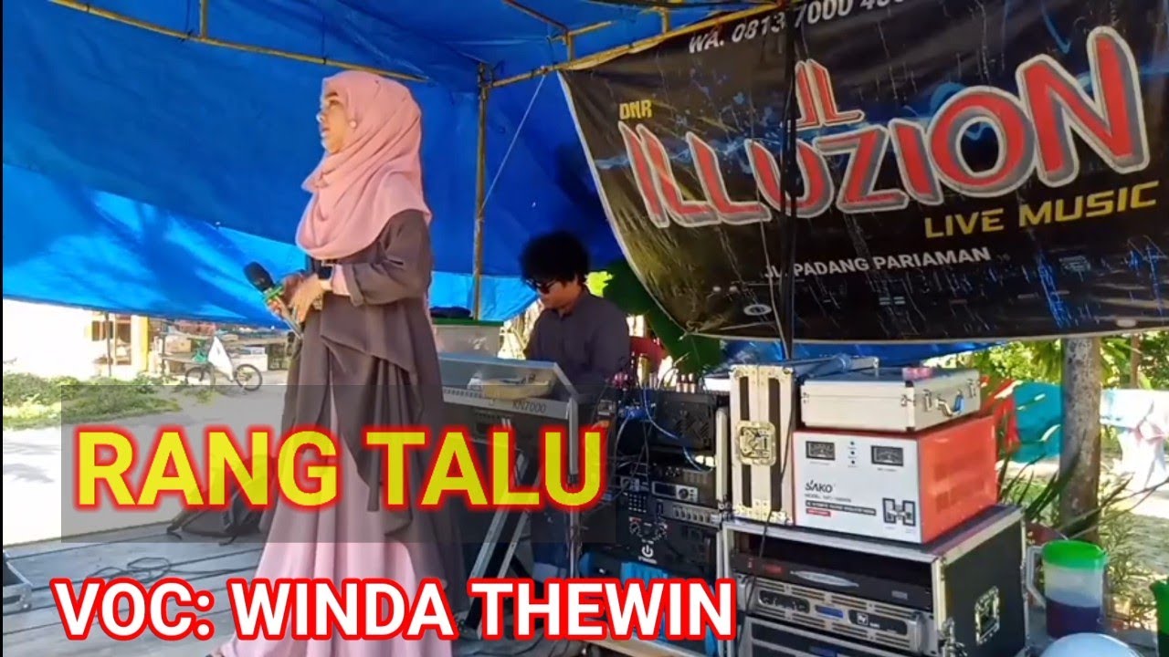 RANG TALU || LAGU MINANG LIVE ONGGEN TUNGGAL COVER : WINDA THEWIN - YouTube
