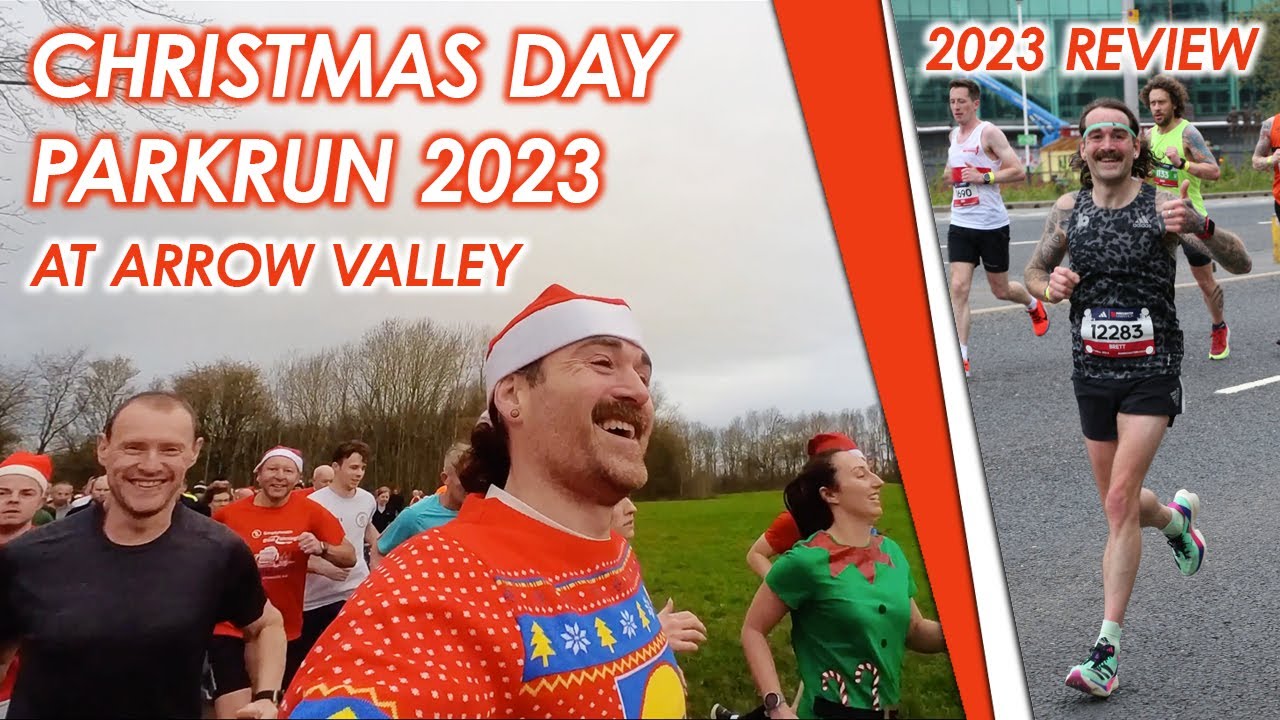 Christmas Day Parkrun 2023 at Arrow Valley + 2023 Review - YouTube