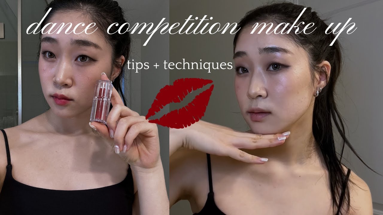 dance competition makeup tutorial (k-beauty and sephora products!) ♕ - YouTube