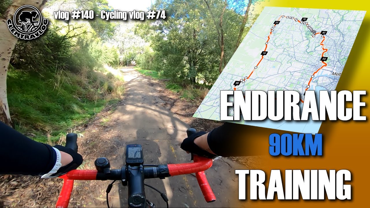 vlog #140【cycling vlog #74】90km Endurance Training - YouTube