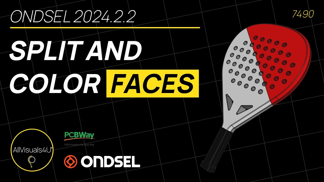 🎨 How To Split Faces In Ondsel ES - FreeCAD Split Object - FreeCAD Datum Plane - YouTube