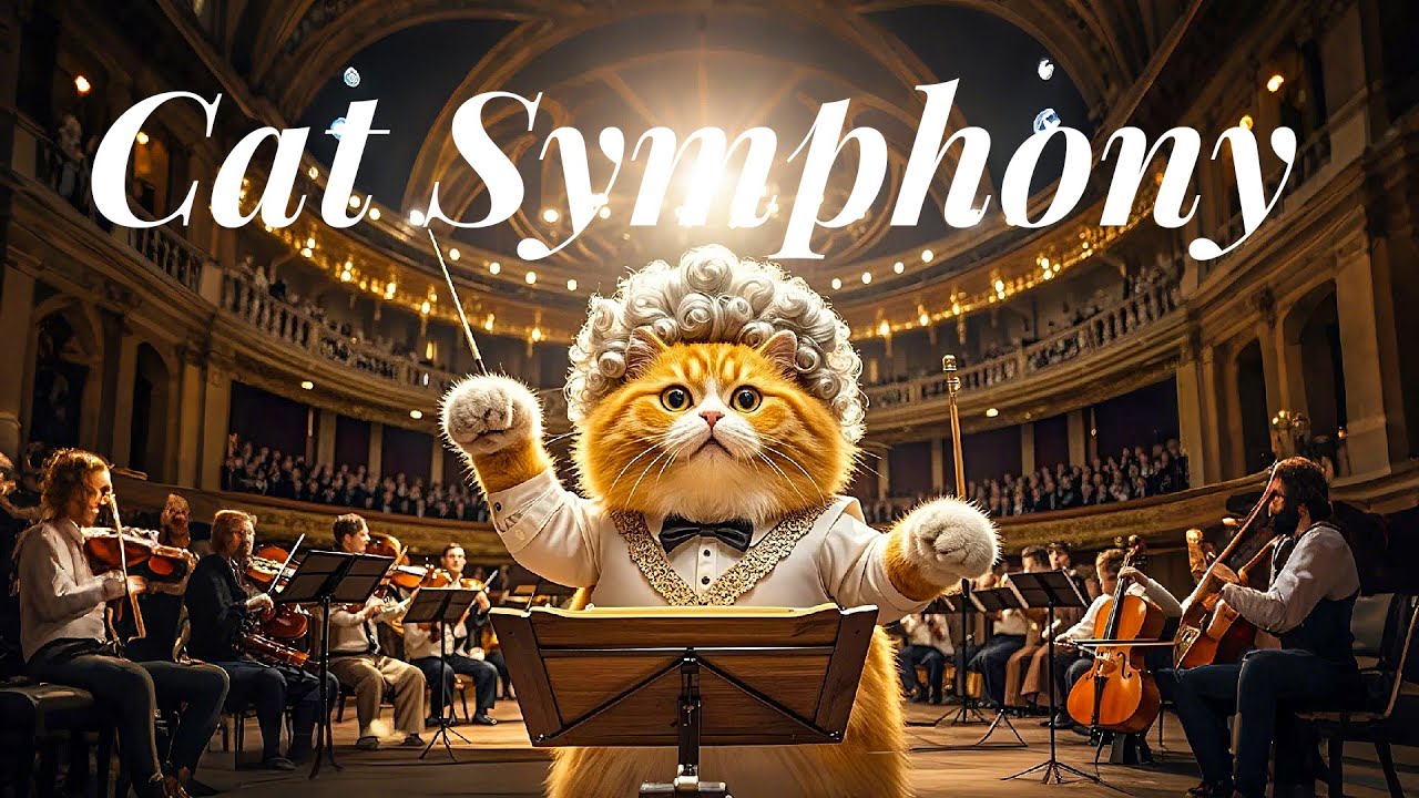 🎻 Orange Cat Orchestra Performs a Summer Symphony! | Sir Cubworth ...