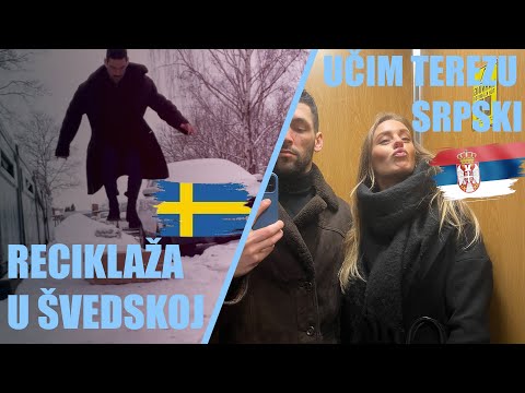 Učim Terezu da priča Srpski 🇸🇪🇷🇸
