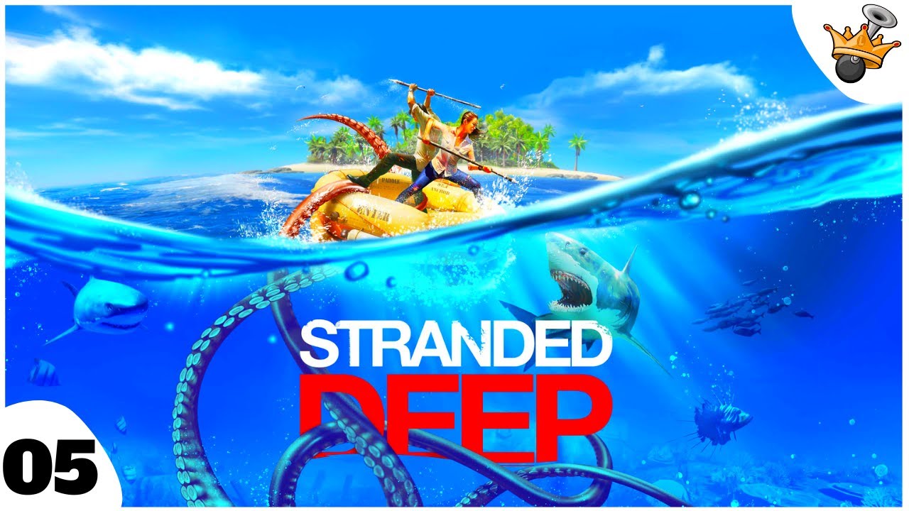 Je construit un radeau 5 étoiles ! STRANDED DEEP GAMEPLAY FR #5 - YouTube