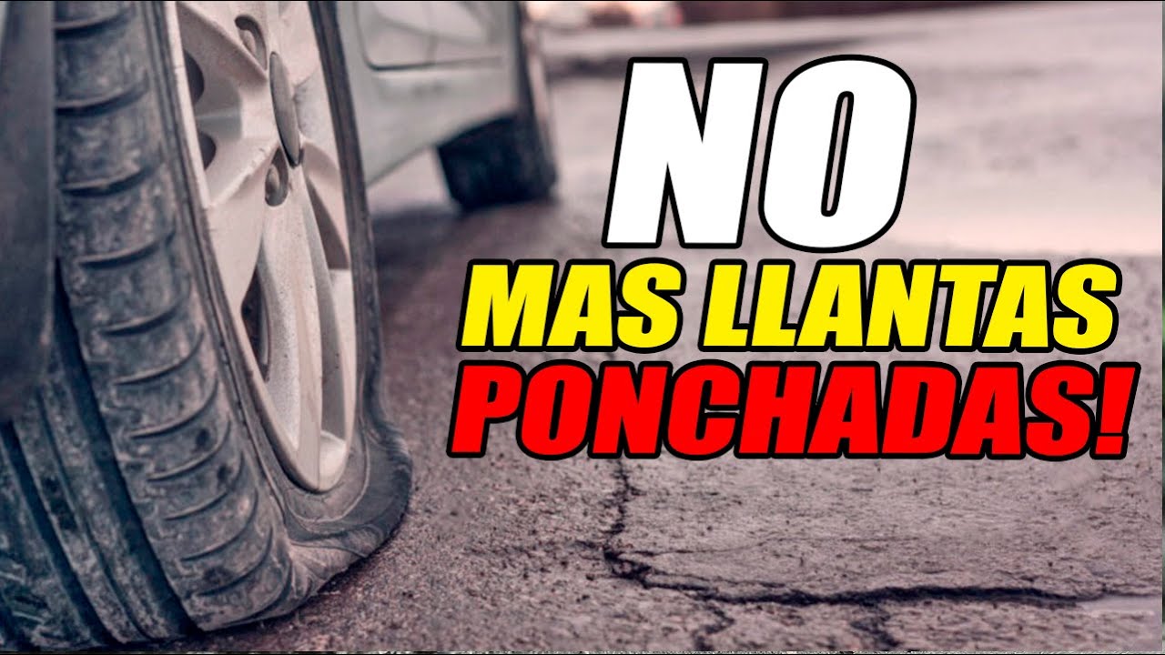 Repara tu Llanta Ponchada en Segundos - YouTube