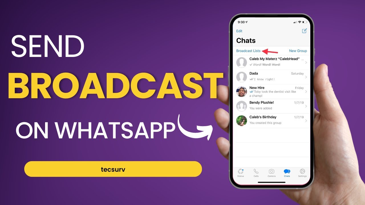 How to Send a Broadcast Message on WhatsApp | Send 1000 Messages at ...