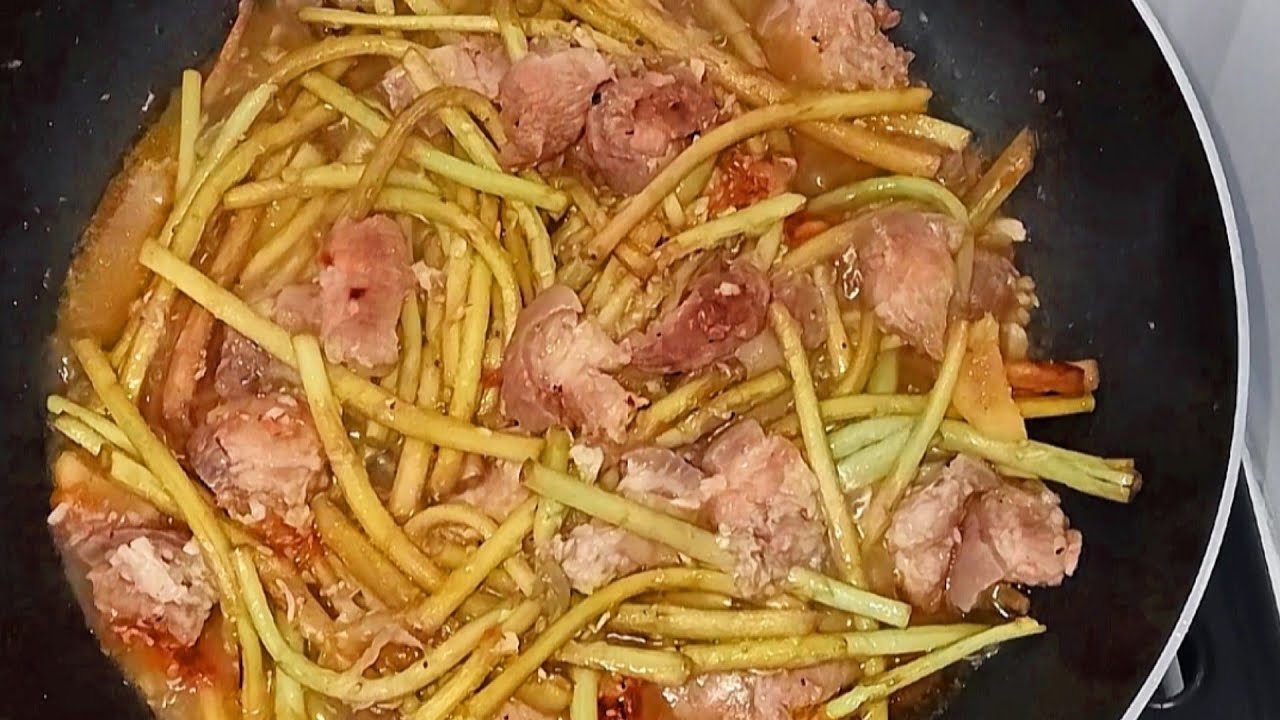 How To Make - Adobong Takway Or Taro Root Recipe | @CastleRecipe - YouTube