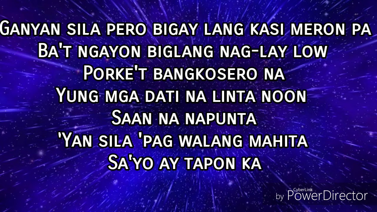 PAKINABANG - EX BATALLION (Lyrics) - YouTube