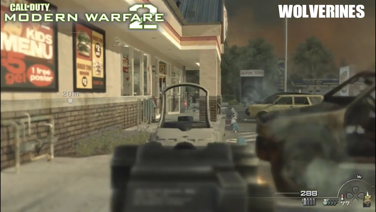 Call Of Duty Modern Warfare 2 - Wolverines! - YouTube