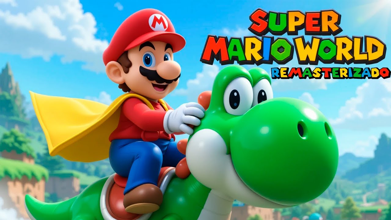 SMW Remastered + Mario 64 Moves: Tudo 100%! 🎮 - YouTube