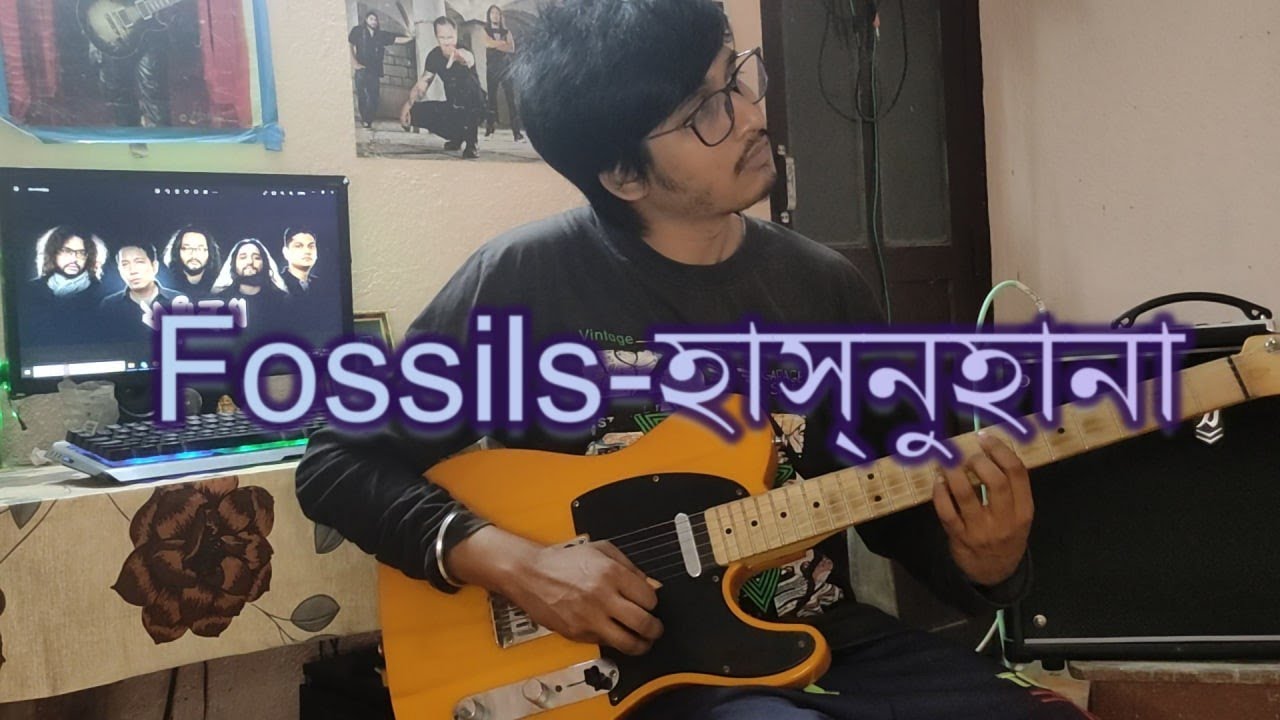 Fossils- Hasnuhana guitar cover. - YouTube