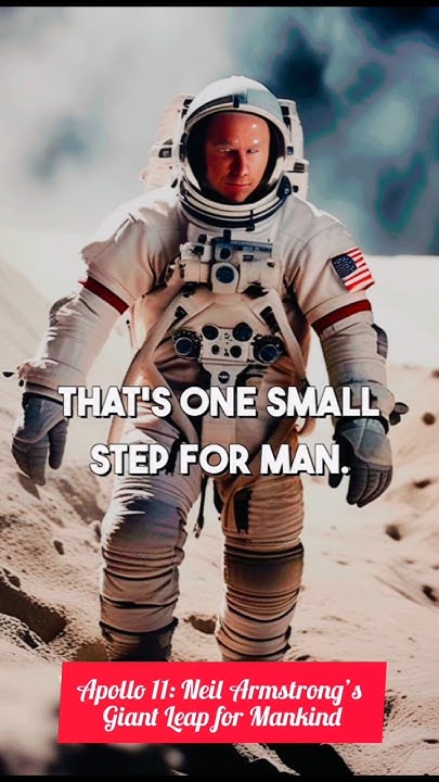 Apollo 11: Neil Armstrong’s Giant Leap for Mankind - YouTube