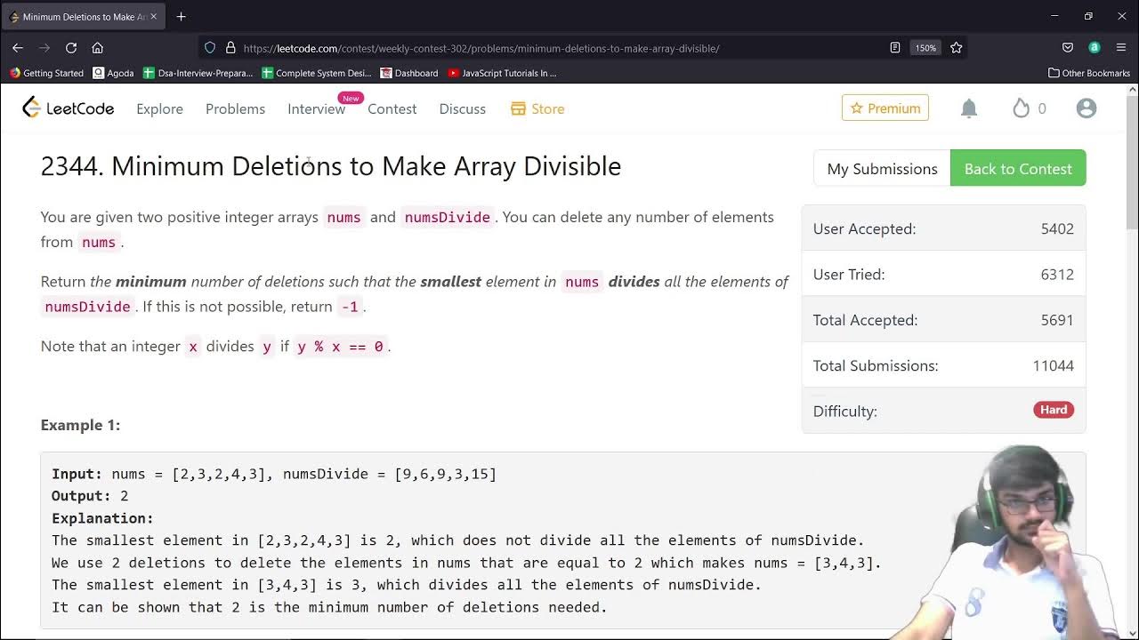 Live Solving Leetcode Weekly Contest 302 Youtube