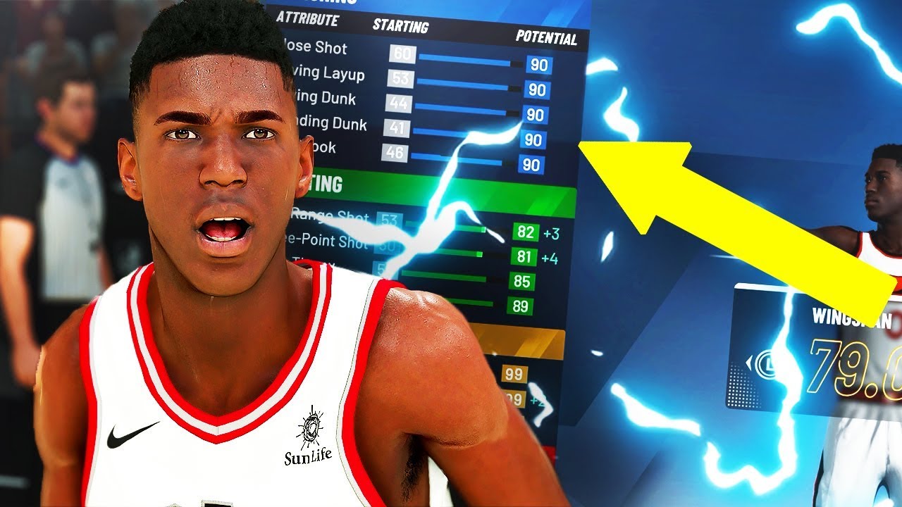 NBA 2K20 - Creating THE BEST ALL AROUND BUILD! LeVertical James ...