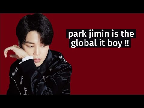🚨Global it boy Park Jimin‼️💥 - YouTube