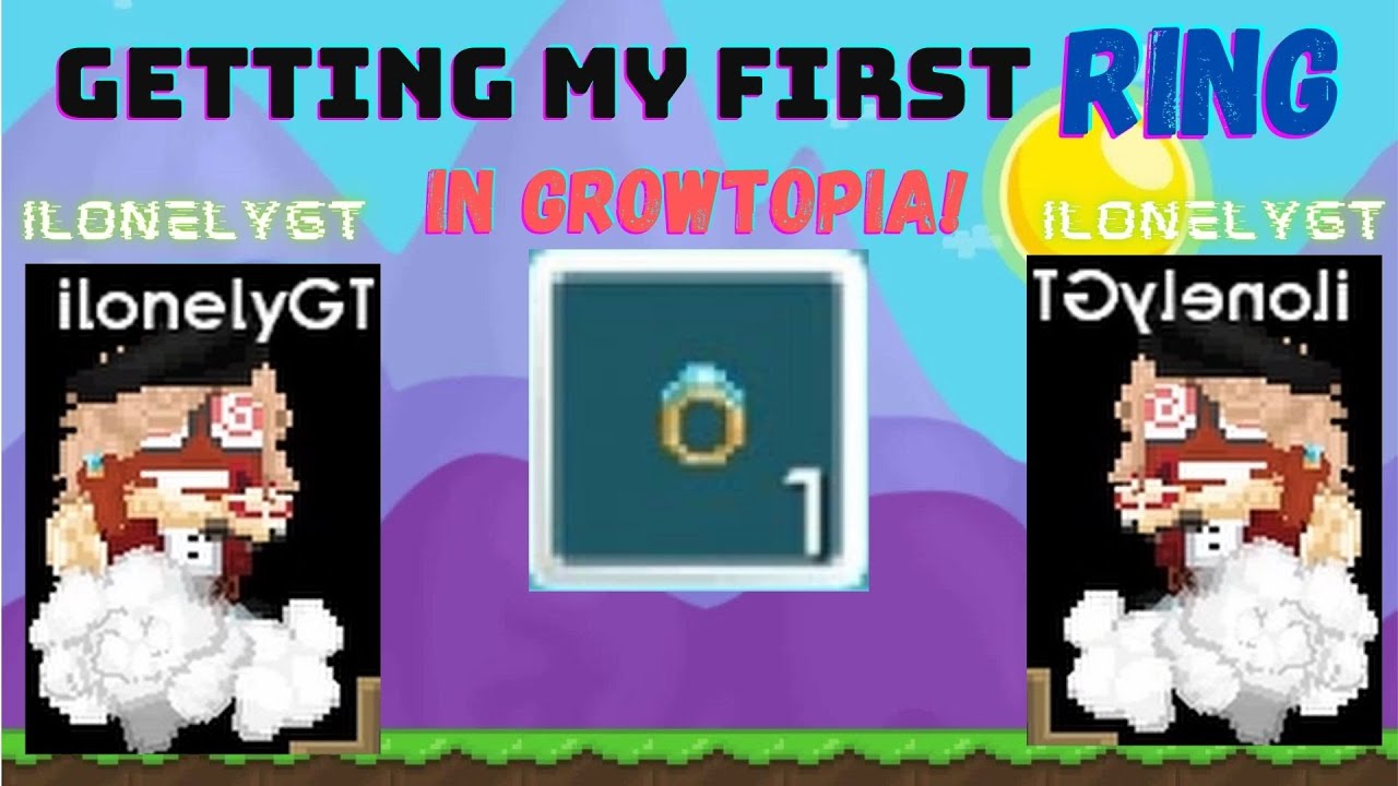Getting my *FIRST RING* in Growtopia! - YouTube