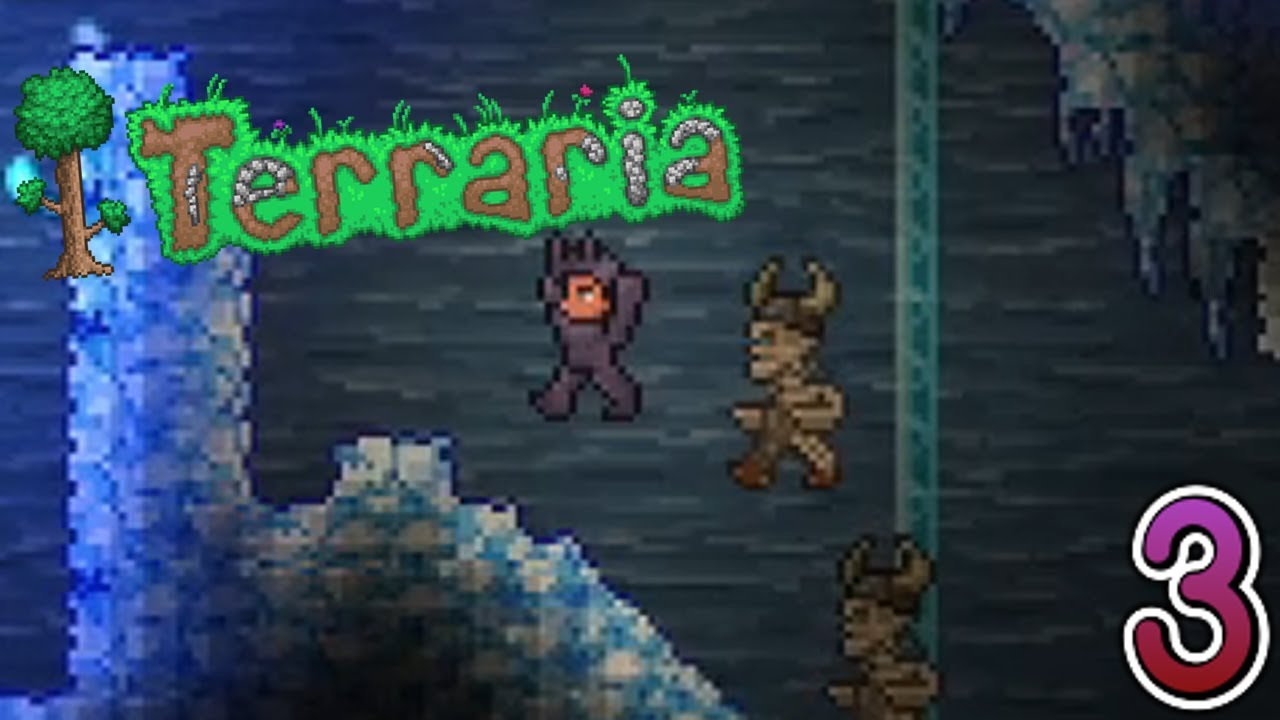 =Terraria= -Master Mode- Let's Play Ep 3 (Spearman Class) - YouTube