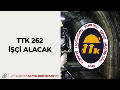 Türkiye Taşkömürü Kurumu personel alacak: İşte TTK 262 işçi alımı 2026