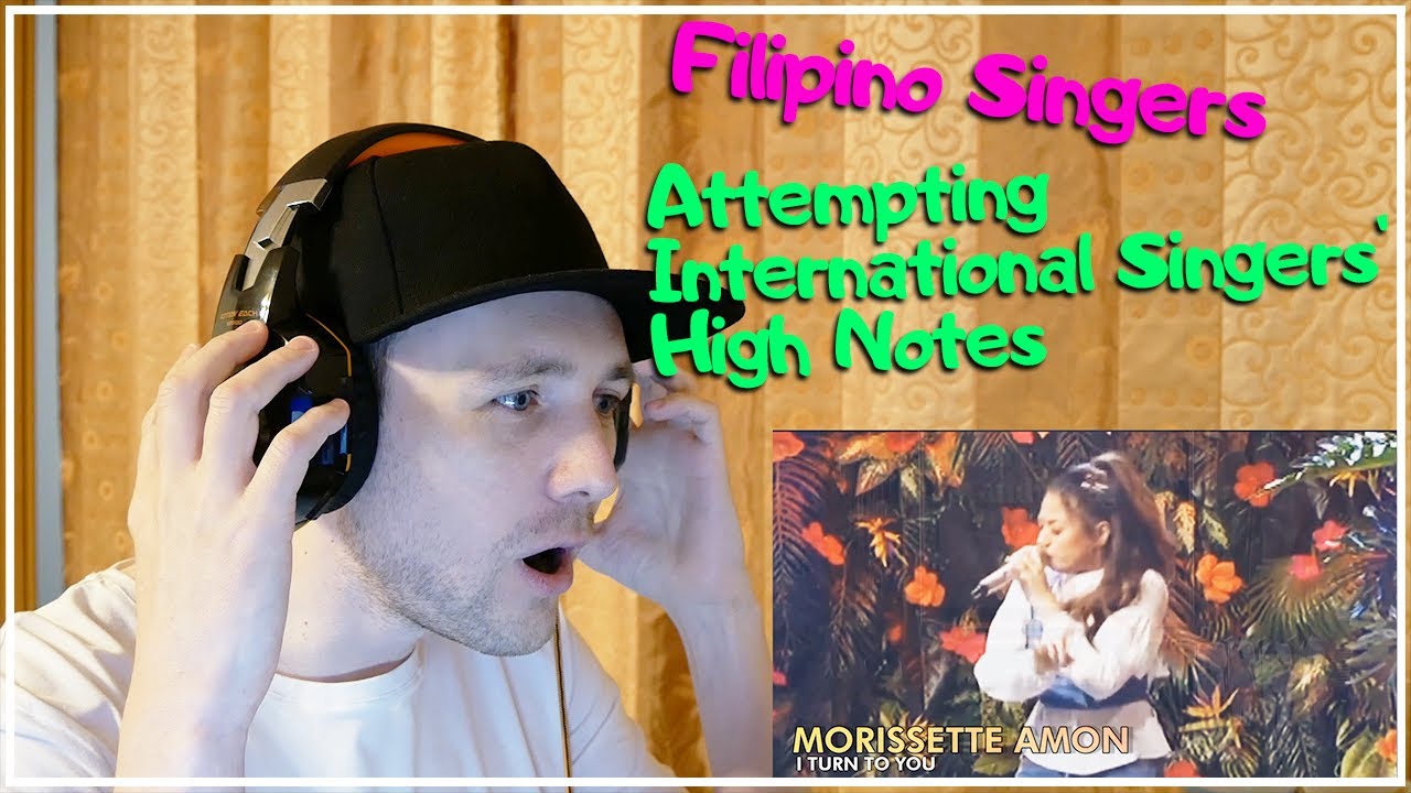 Filipino Singers Attempting International Singers' High Notes REACTION ...