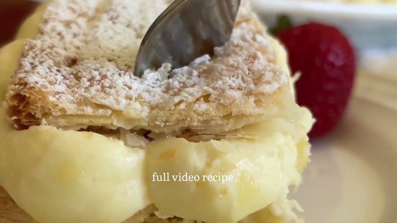 How to Make Millefoglie with Crema Pasticciera - Italian Vanilla ...