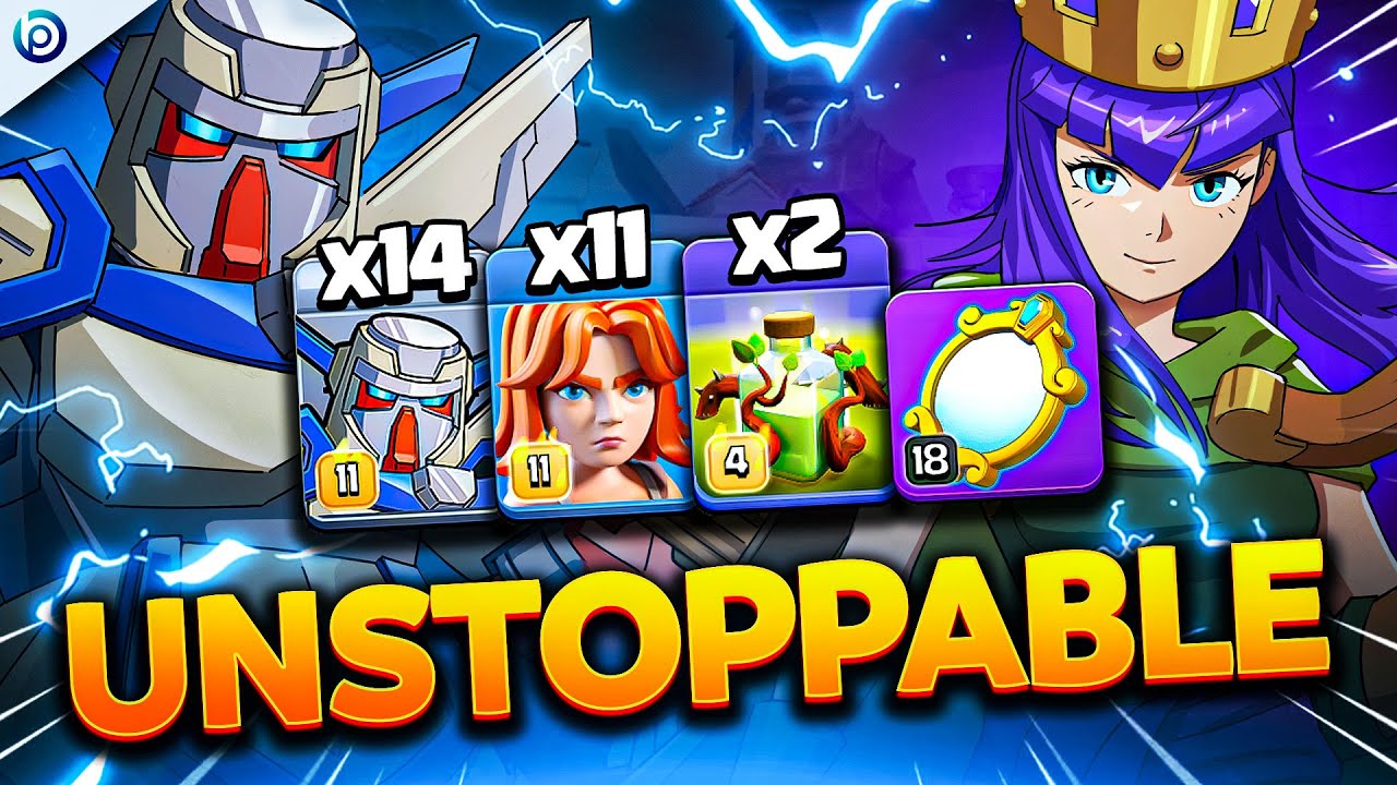 NEW MECHA Troop is a STRONGER ROOT RIDER: 3 Star EASILY | Clash of ...