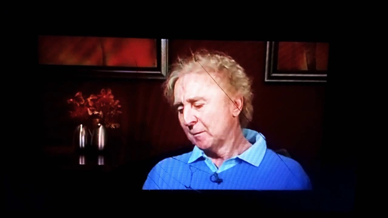 Gene wilder so sad crying in last ever interview - YouTube