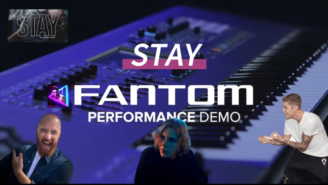 STAY INTRO ROLAND FANTOM PERFORMANCE, The Kid LAROI, Justin Bieber ...