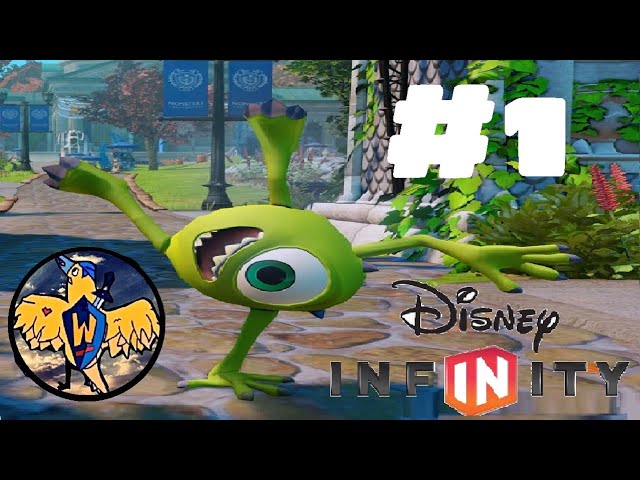 Disney Infinity Monsters University Playset Part 1 Youtube
