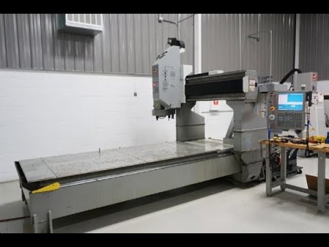 Gantry Router by Haas - YouTube