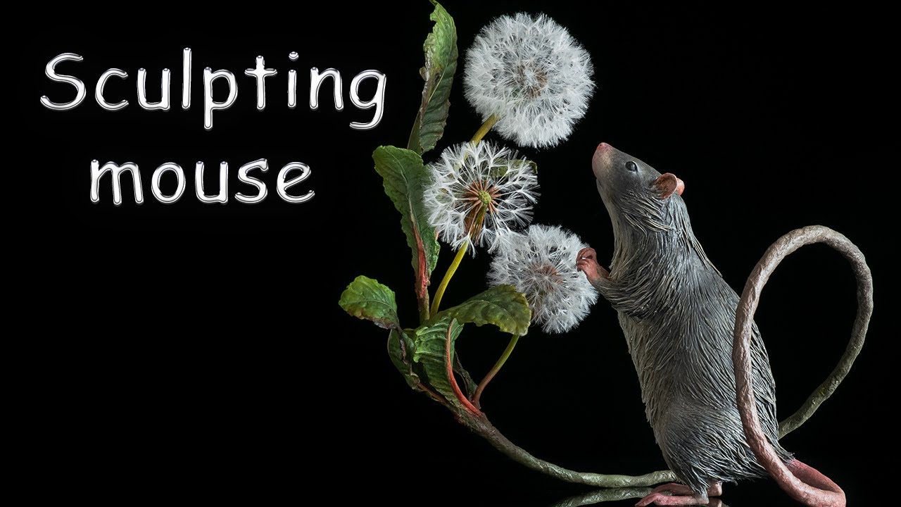 Making a Realistic Clay Mouse. Here's the Result! - YouTube