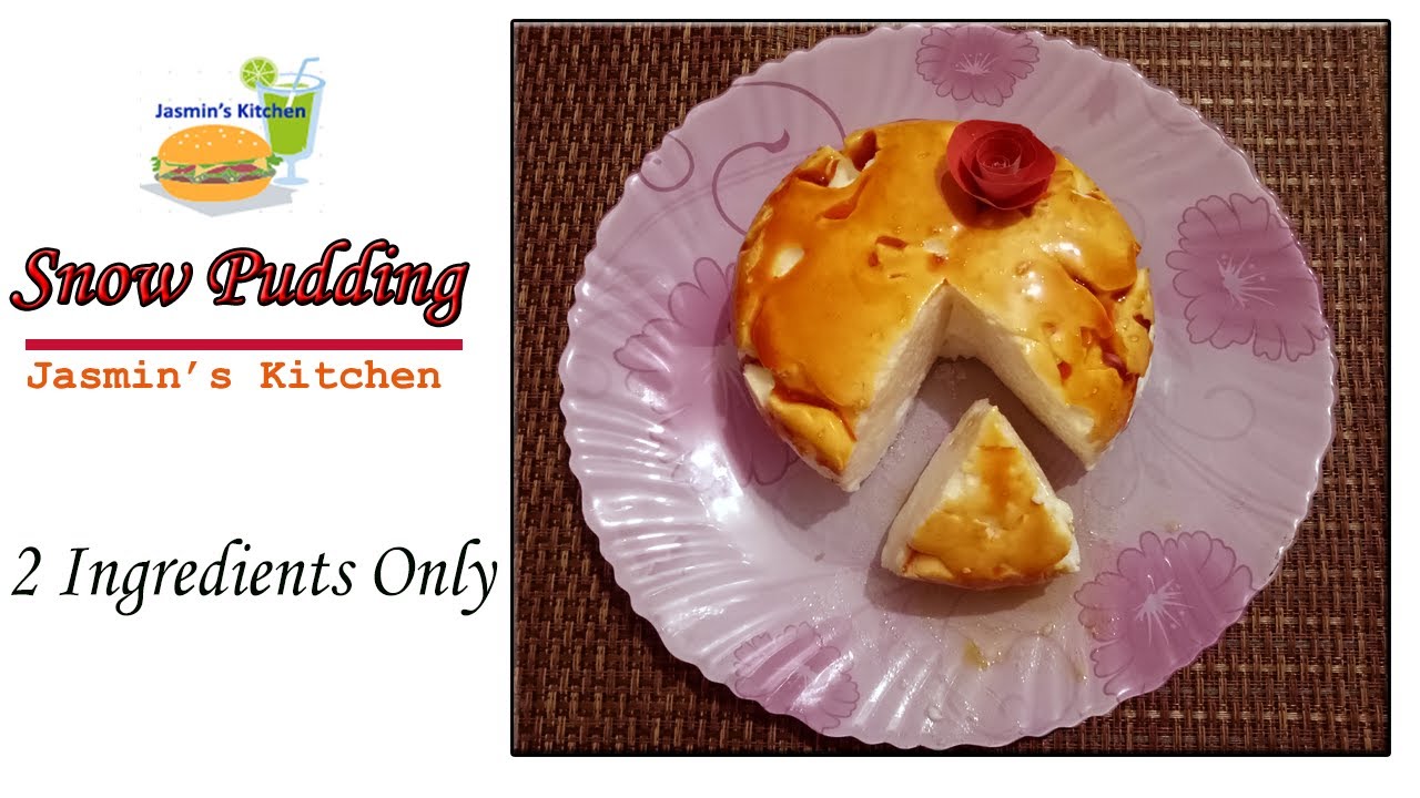 Snow Pudding With 2 Ingredients || Snow Pudding Complete Recipe - YouTube