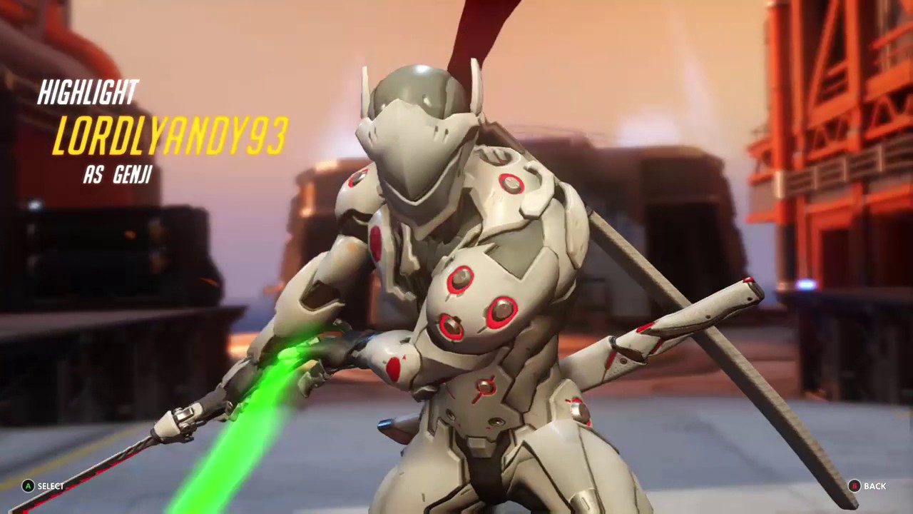 Overwatch: Origins Edition Genji Highlight 19 - YouTube
