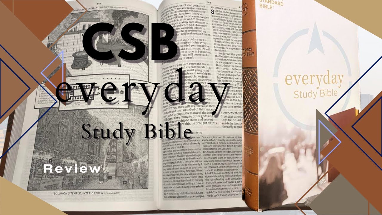 CSB Everyday Study Bible - YouTube